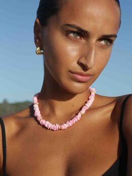 Room4 - PINK PUKA NECKLACE - ANNI LU